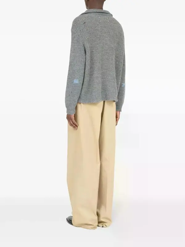 MAISON MARGIELA Distressed Shetland Sweater