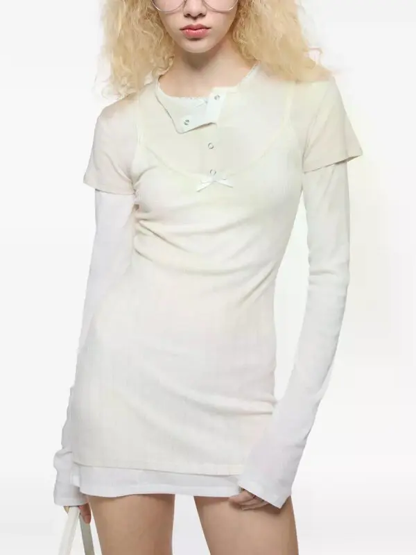 Acne Studios Layered-effect Mini Dress