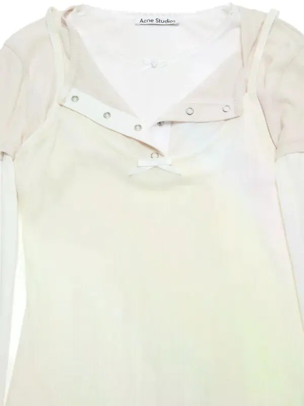Acne Studios Layered-effect Mini Dress