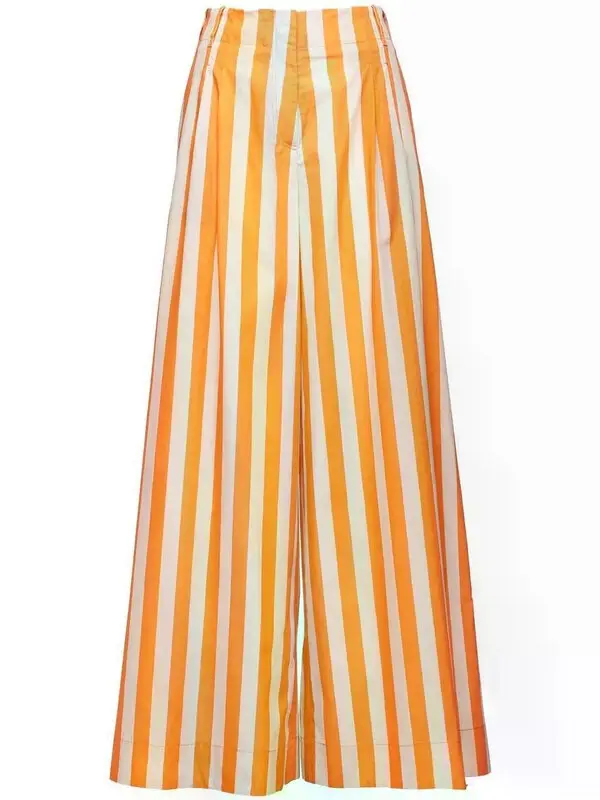 La DoubleJ Vertical Stripe Palazzo Trousers