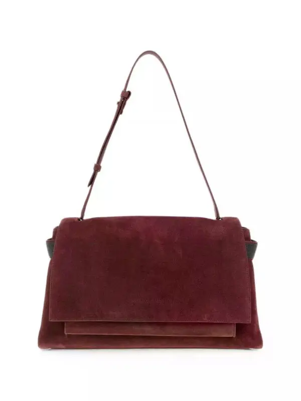 Brunello Cucinelli Monili Embellished Shoulder Bag - Red
