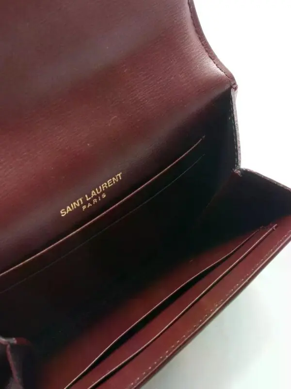 Saint Laurent 2010s Leather Card Case