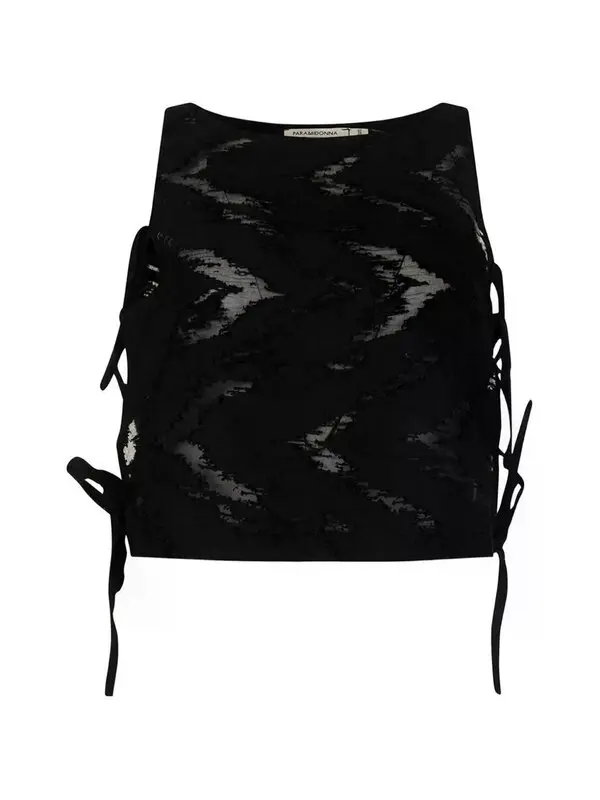 PARAMIDONNA Margaret Side-tie Top