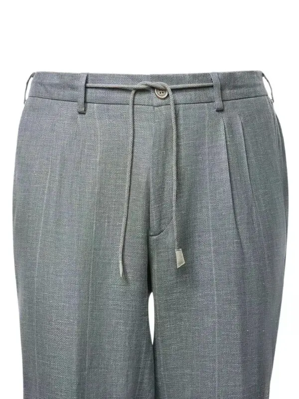 Eleventy Check-pattern Single-breasted Suit