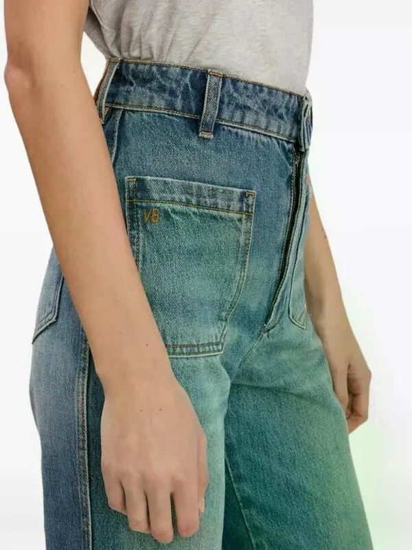 Victoria Beckham Alina Patch-pocket Jeans