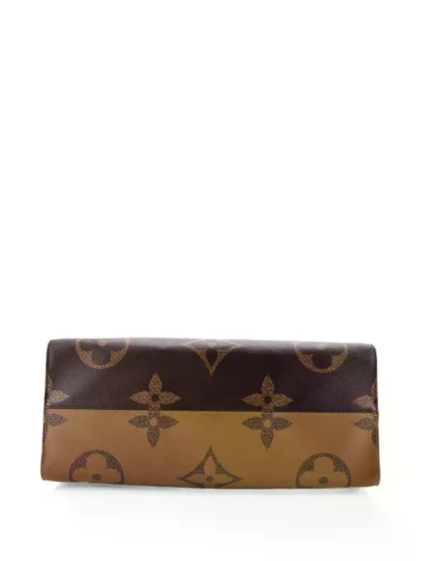 LOUIS VUITTON Giant Monogram Reverse Onthego Gm Tote Bag - Brown