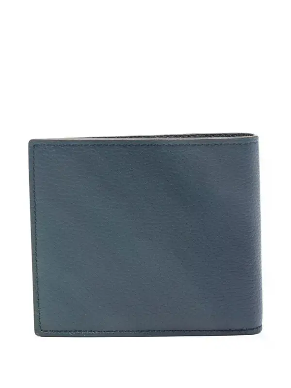 Fendi Ff Logo Bi-fold Wallet - Blue