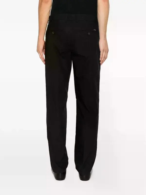 Emporio Armani Straight-leg Pleated Trousers