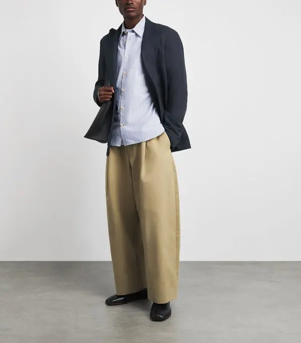 Oliver Peoples Linen-wool-cotton Finsbury Blazer