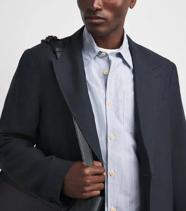 Oliver Peoples Linen-wool-cotton Finsbury Blazer