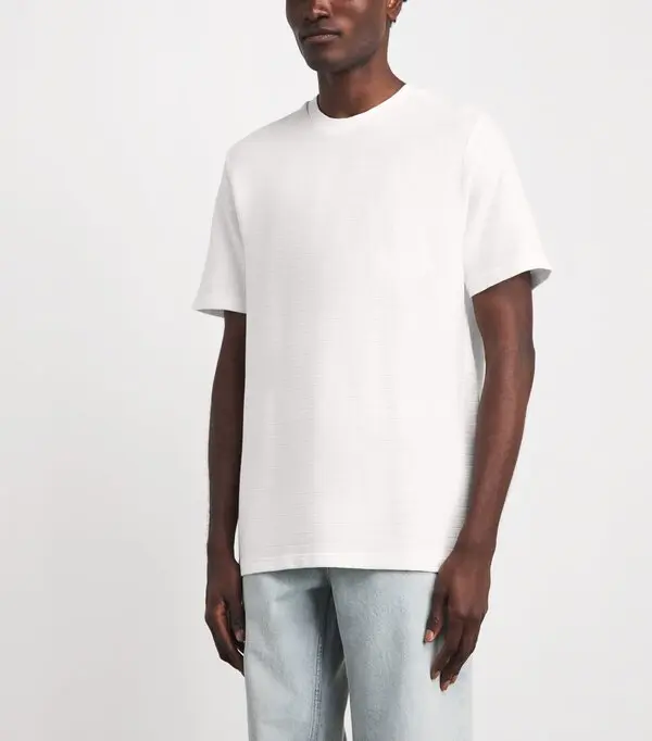 Oliver Peoples Organic Cotton Rib-knit Lynton T-shirt