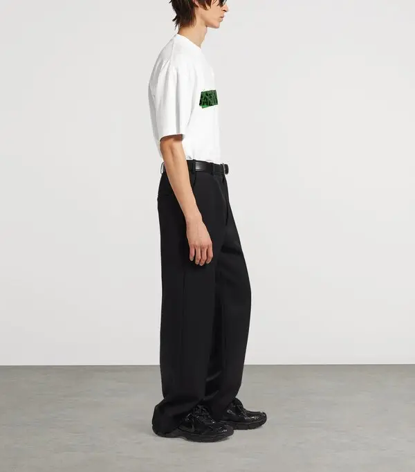 Balenciaga Cotton Messy Spray T-shirt