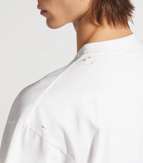 Balenciaga Cotton Messy Spray T-shirt