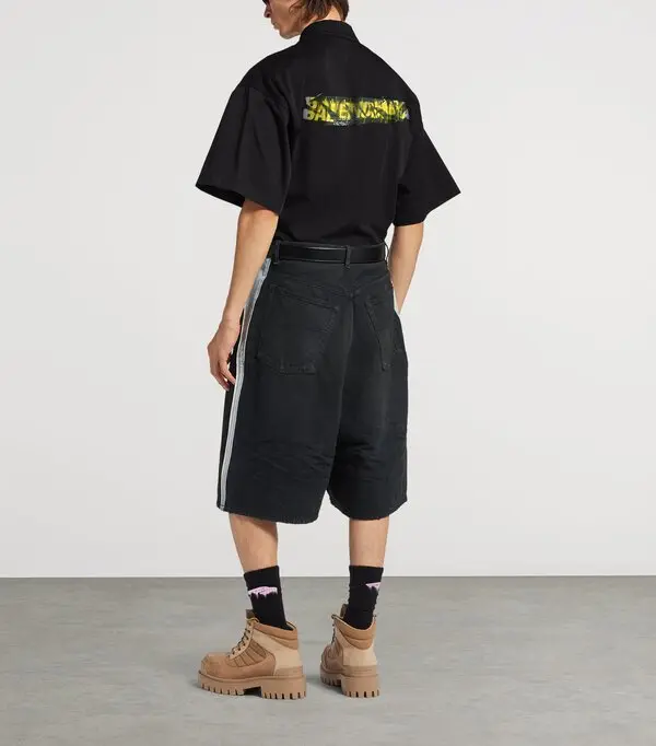 Balenciaga Cotton Workwear Short-sleeve Shirt