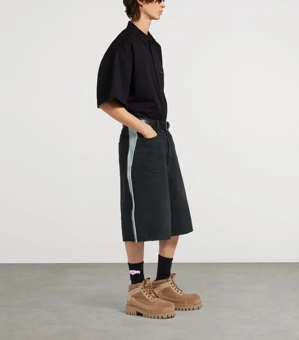 Balenciaga Cotton Workwear Short-sleeve Shirt