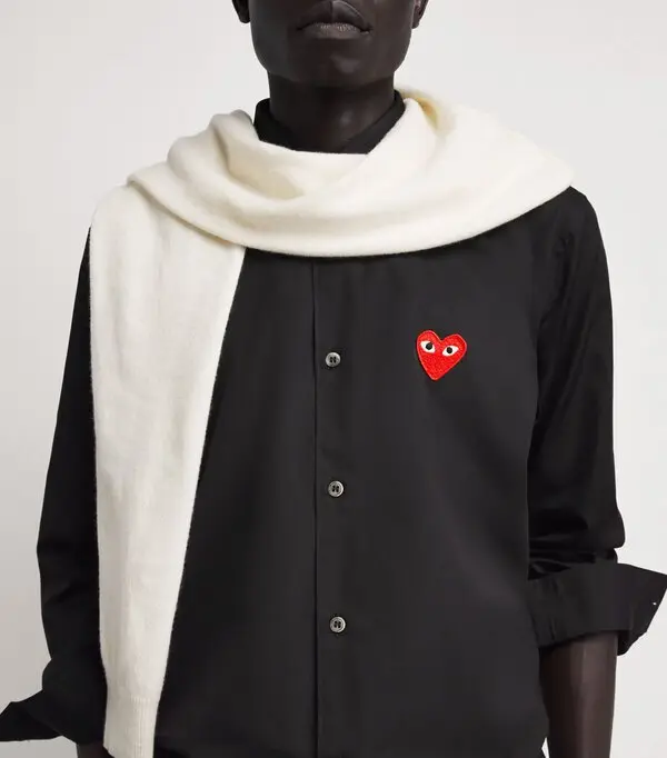 Play Comme Des Garcon Long-sleeve Heart Shirt