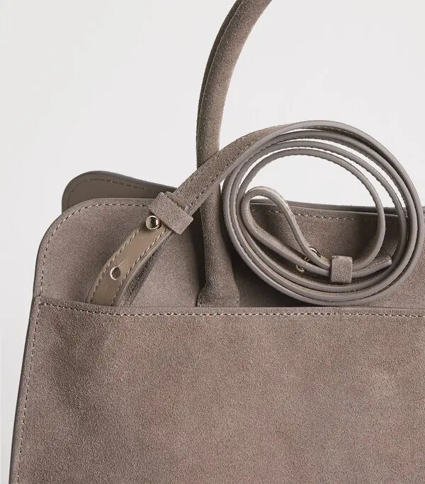 Fabiana Filippi Josephine Suede Top-handle Bag