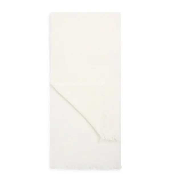 Fabiana Filippi Merino-cashmere Sequin Scarf - White