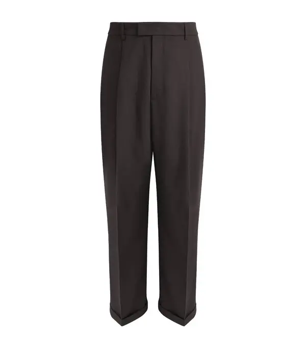 Barena Venezia Virgin Wool Pleated Trousers