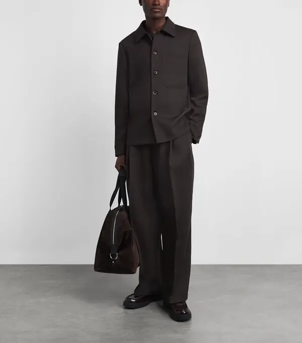 Barena Venezia Tropical Virgin Wool Overshirt