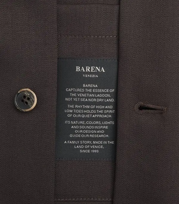 Barena Venezia Tropical Virgin Wool Overshirt