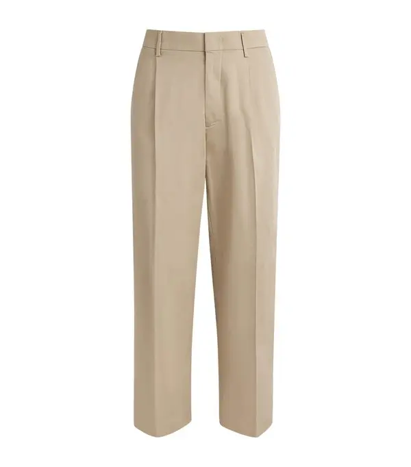 NN.07 Stretch-organic Cotton Kay Pleated Trousers
