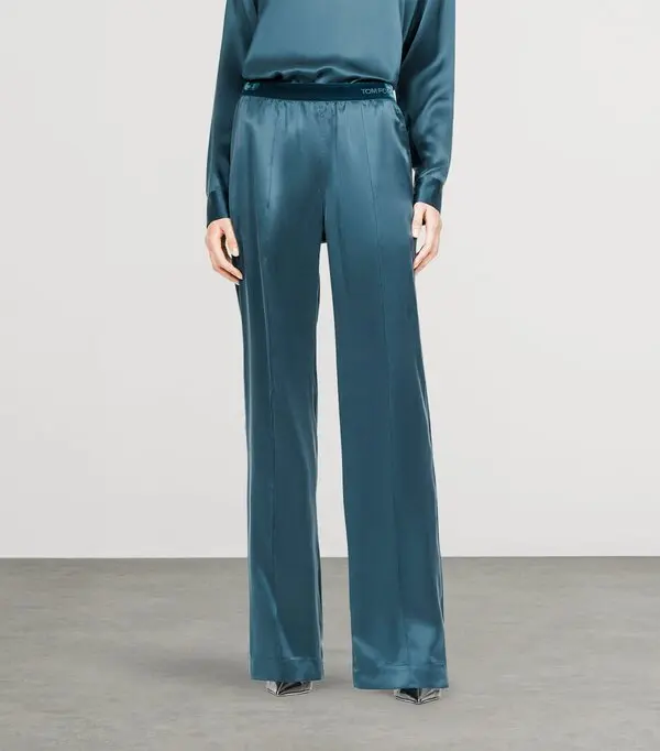 TOM FORD Silk Satin Pyjama Trousers