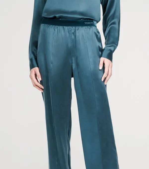 TOM FORD Silk Satin Pyjama Trousers
