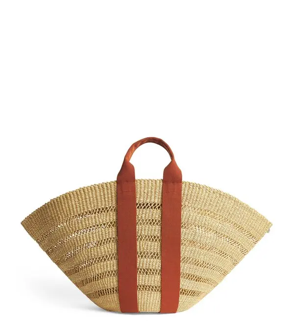 Muuñ Maxi Straw Sophie Tote Bag
