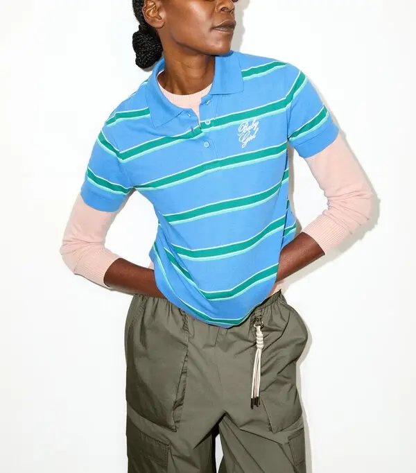 Max & Co. Cotton Embroidered Polo Shirt