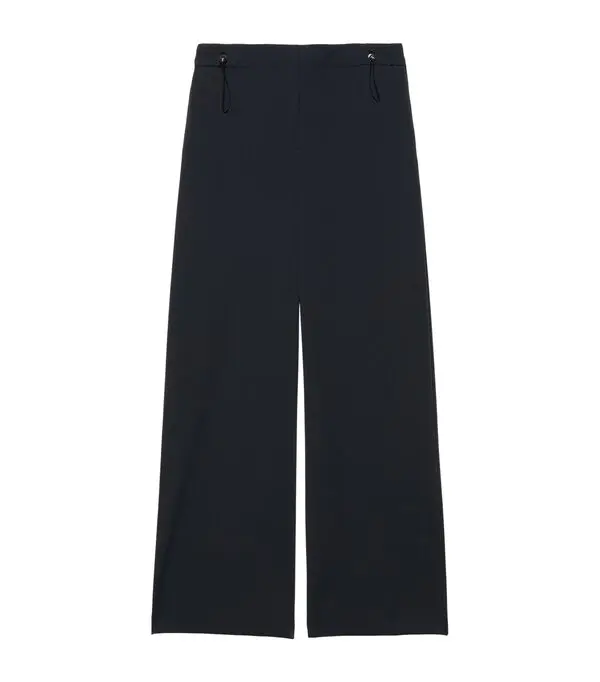 Max & Co. Technical Jersey Wide Leg Trousers