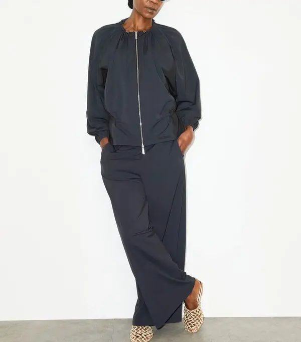 Max & Co. Technical Jersey Wide Leg Trousers