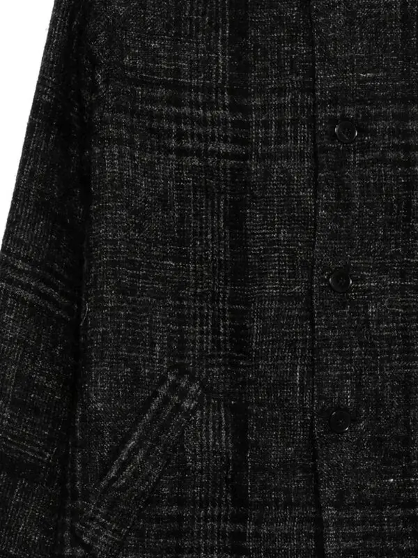 MA+ Check-pattern Two-pocket Shirt Jacket