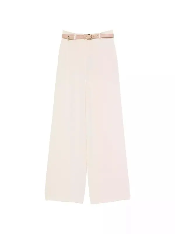 Max Mara Belted Wide-leg Trousers
