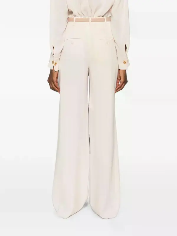Max Mara Belted Wide-leg Trousers