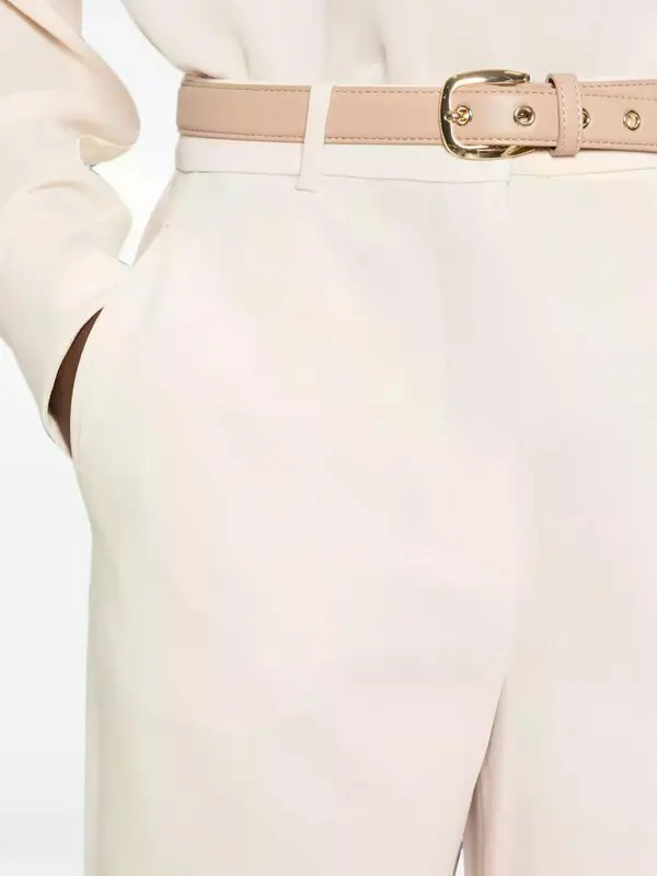 Max Mara Belted Wide-leg Trousers