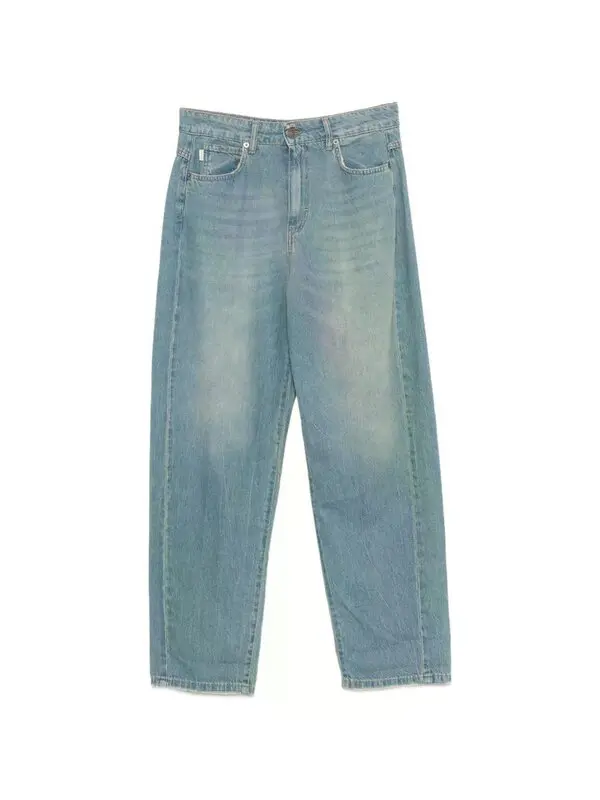 VICOLO Faded Effect Straight-leg Jeans