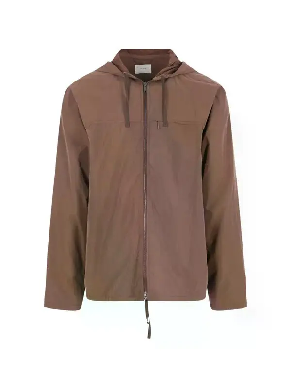 THE ROW Zip-up Hooded Windbreaker Jacket