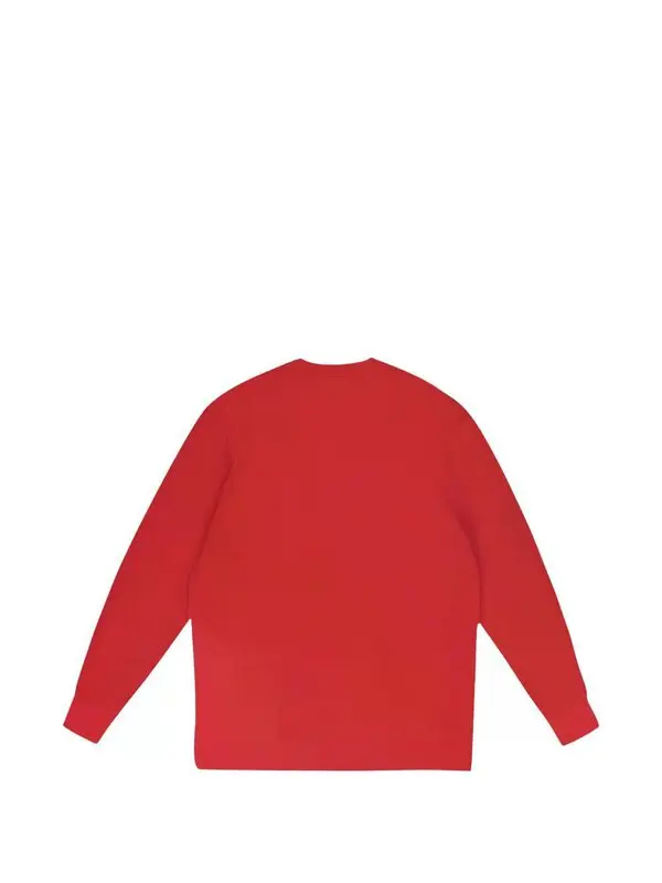 Aimé Leon Dore Logo-embroidered Pocket T-shirt - Red