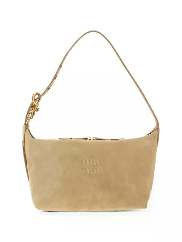 Miu Miu Suede Shoulder Bag
