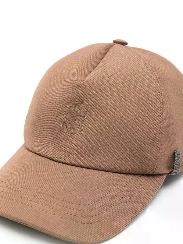 Brunello Cucinelli Embroidered Logo Cap