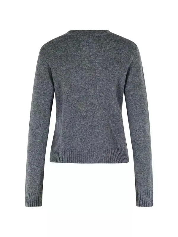 LISA YANG Mable Fine Knit Sweater - Grey