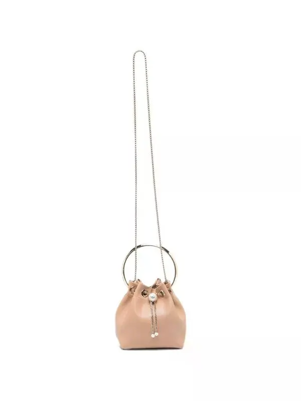 JIMMY CHOO Bon Bon Bucket Bag - Neutrals