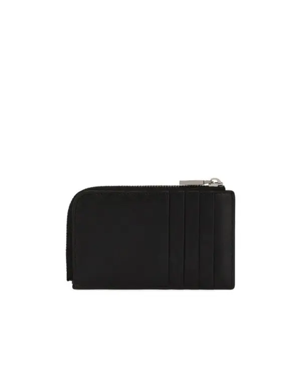 Dolce & Gabbana Dolce Gabbana Logo Printed Zipped Card Case
