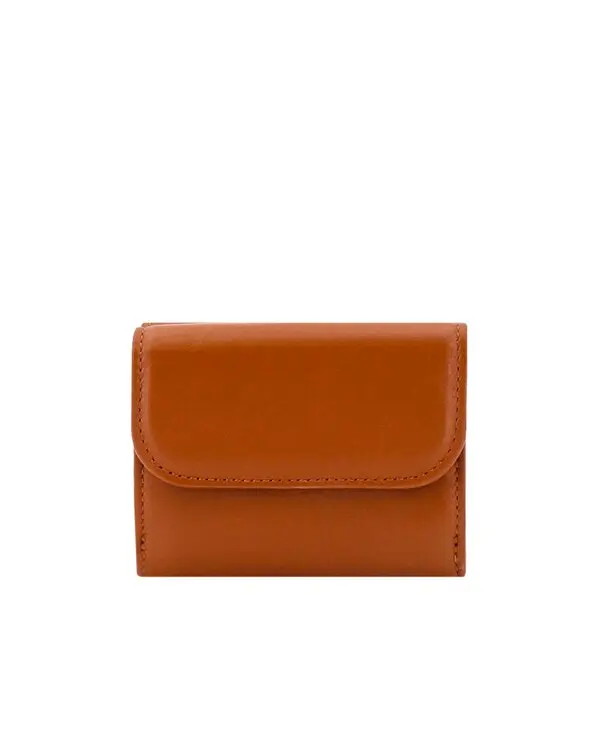 Chloé Logo Embroidered Tri-fold Wallet