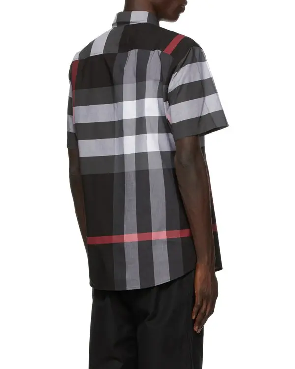 Burberry Checked Short-sleeve Shirt