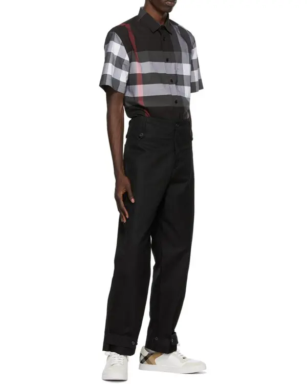 Burberry Checked Short-sleeve Shirt