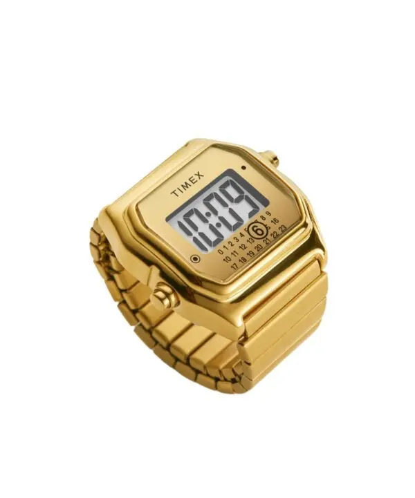 MAISON MARGIELA Timex X T80 Gold-tone Ring Watch