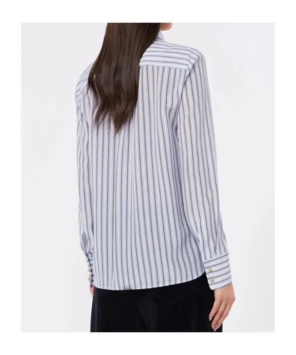 Max Mara Printed Silk Shirt