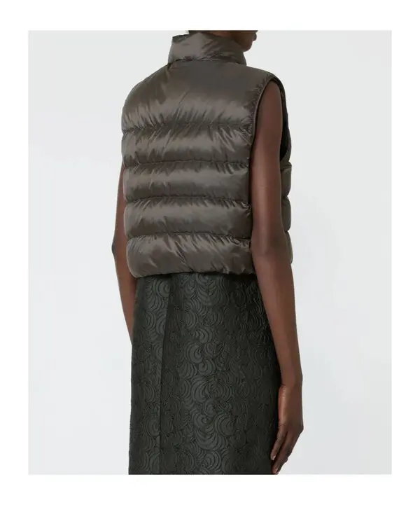 Max Mara Quilted Drawstring-hem Gilet